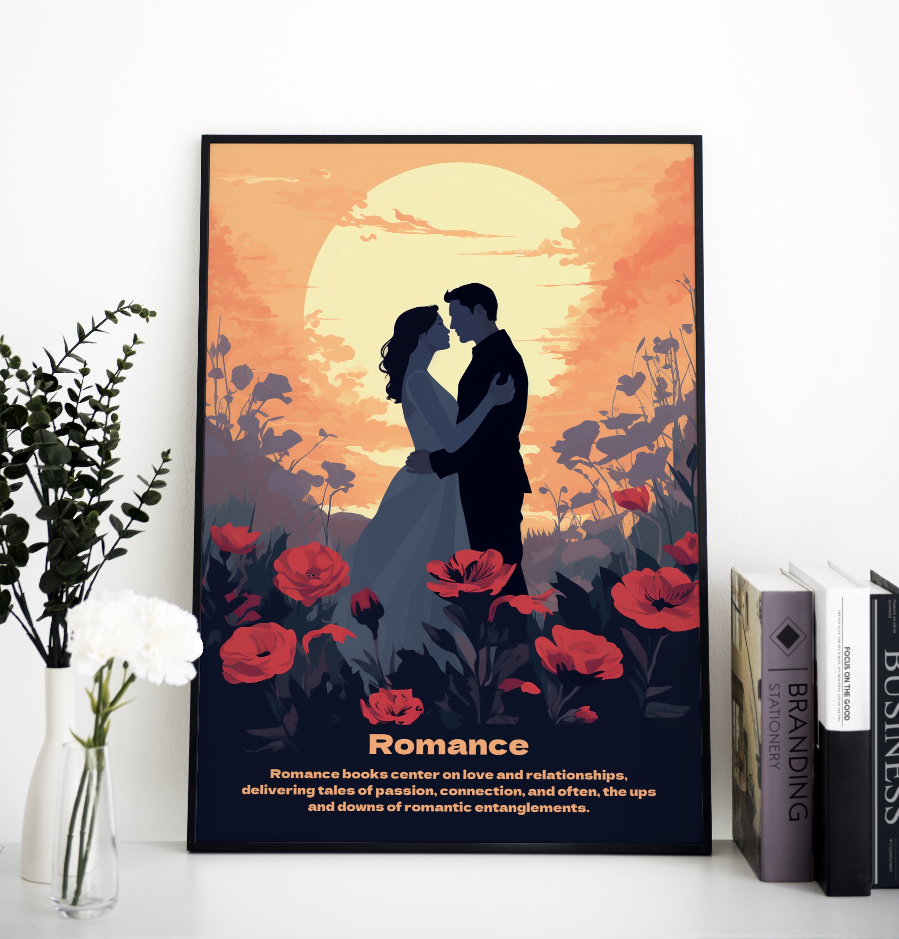 Book Genre Posters Set of 16 DIGITAL Downloads, Classroom Decor ...