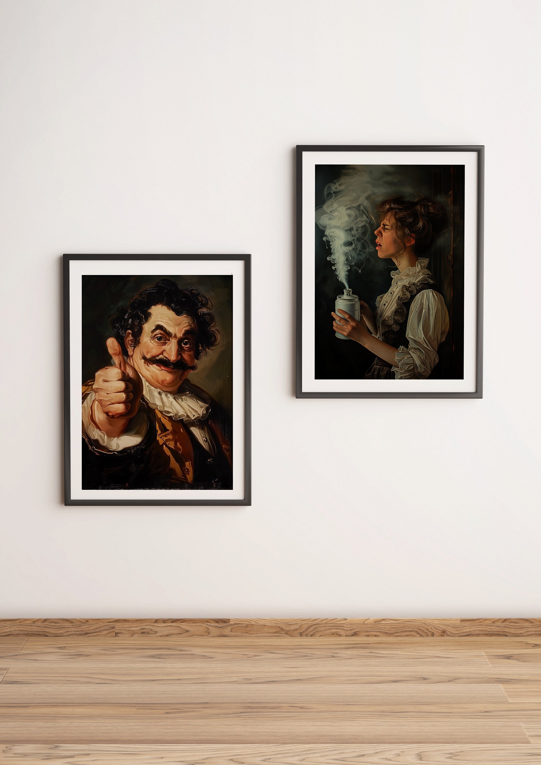 Stinky Toilet Art Prints Toilet Art Set of 8 Wall Art Funny Bathroom ...