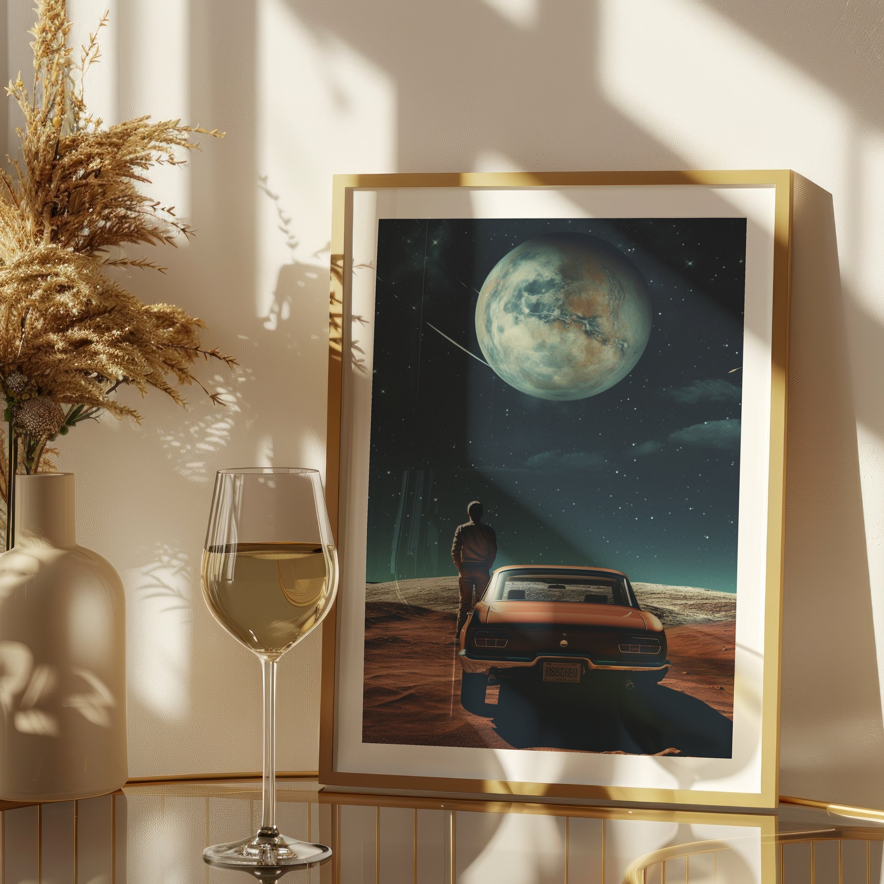 Retro Futurism Bundle | Vintage Futurism Posters Set of 12 | Sci-fi Art ...