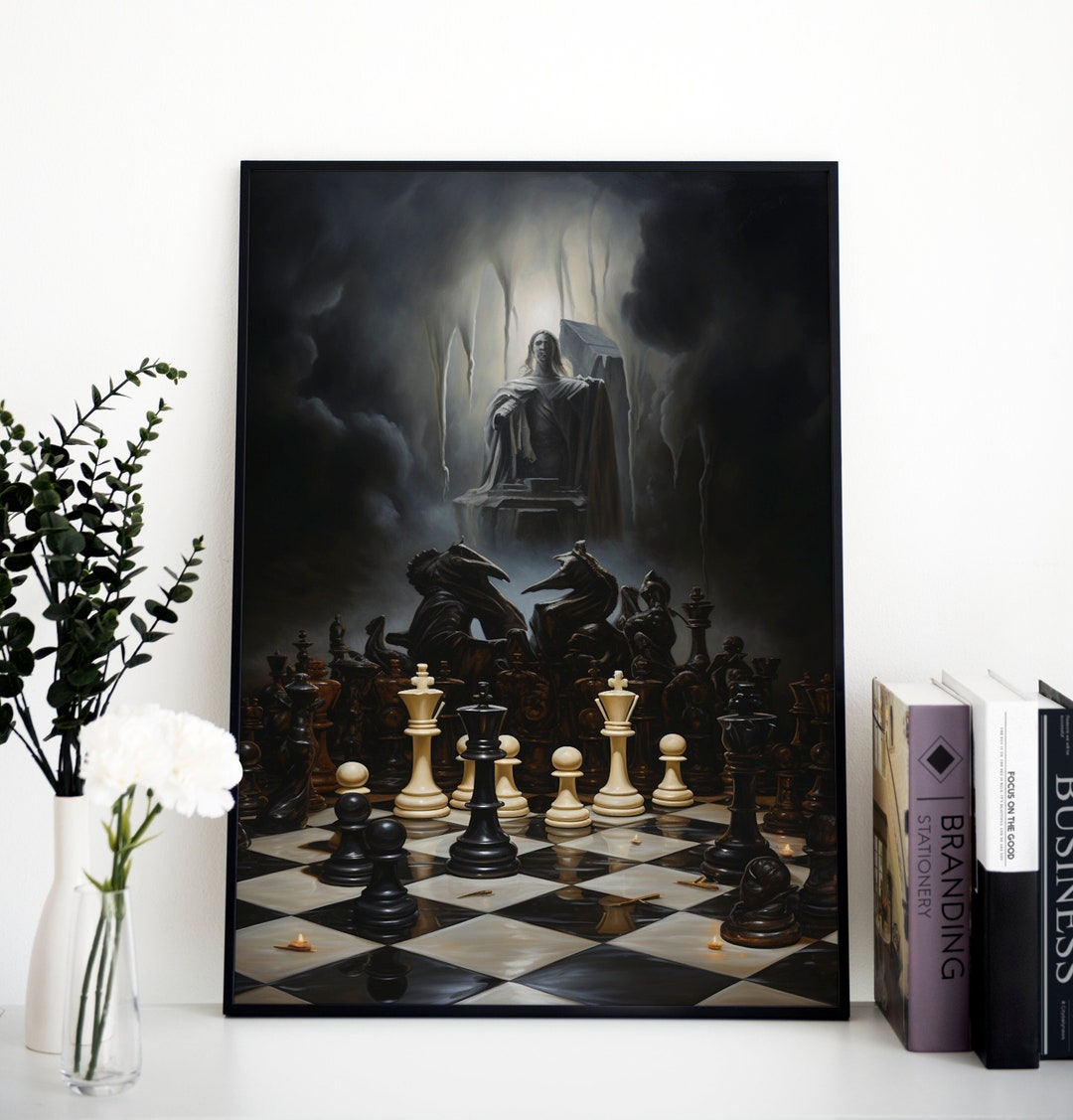 Chess Poster Art – High-quality Digital Download - Etsy