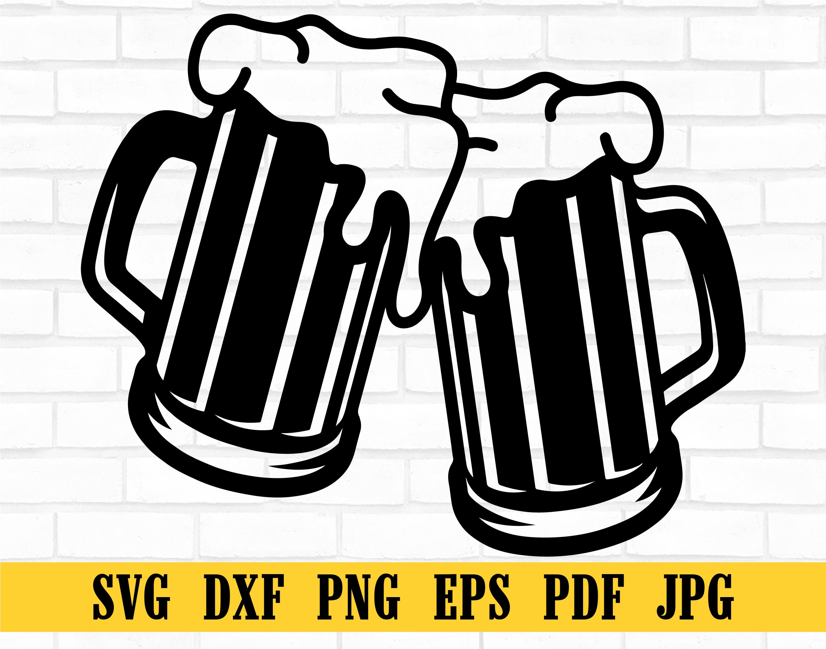 Bier SVG Bier Prost SVG Bier Vektor Bier Clipart Bier - Etsy.de