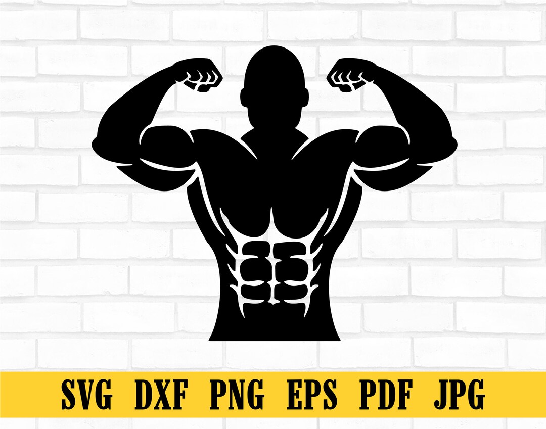 Bodybuilder SVG, Workout Svg,crossfit Svg,muscle Svg,bodybuilding ...