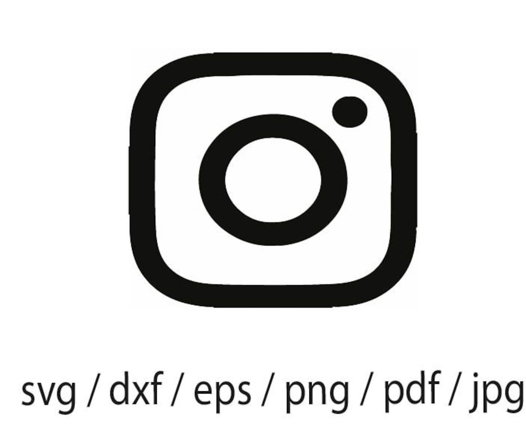 Instagram Svg, Social Media Svg, Social Media Icon, Instagram Cricut ...