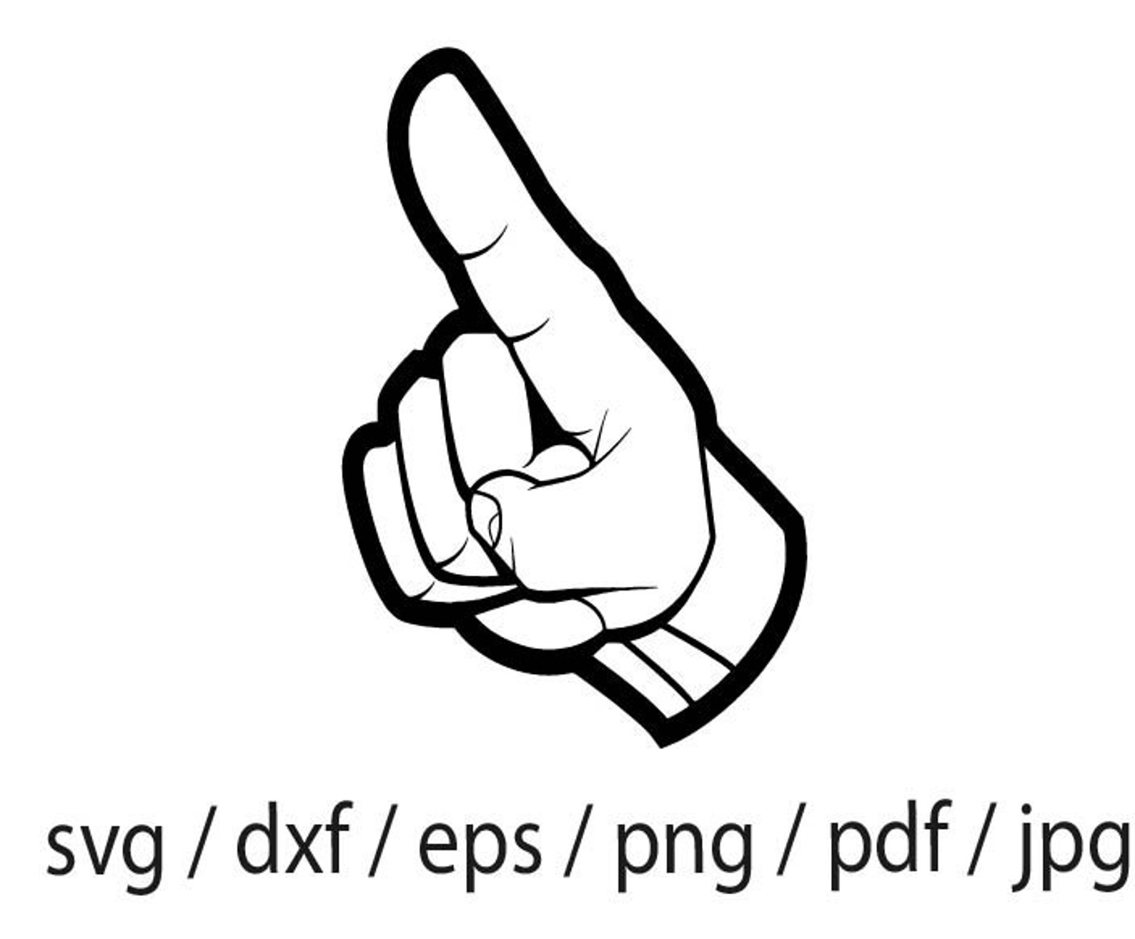 Pointing Finger SVG Pointing Finger SVG Pointing Hand SVG - Etsy New ...