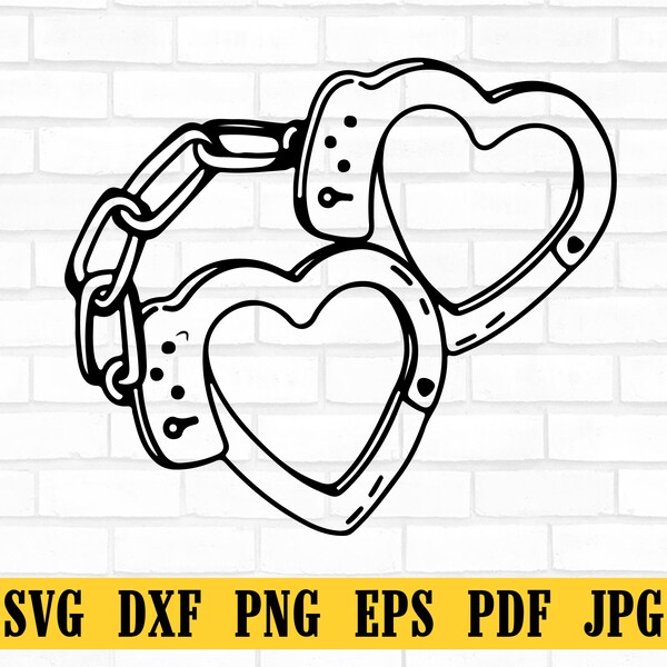 Handcuff Svg - Etsy
