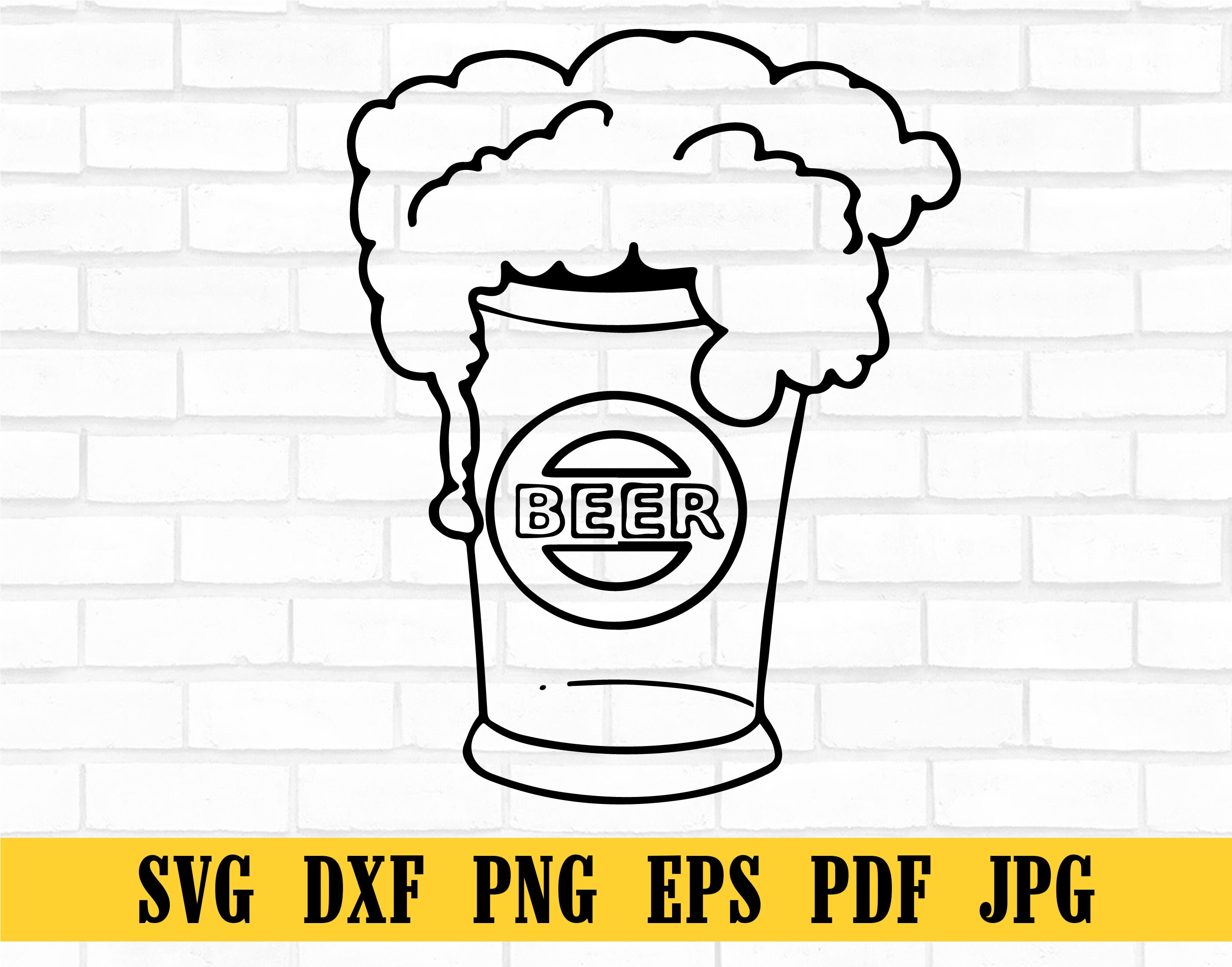 Bier SVG Bier Prost SVG Bier Vektor Bier Clipart Bier - Etsy Österreich