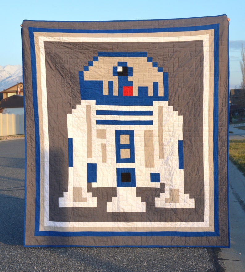 Beep Boop: A Space Wizard's Quilt Pattern PDF Instant Download - Etsy
