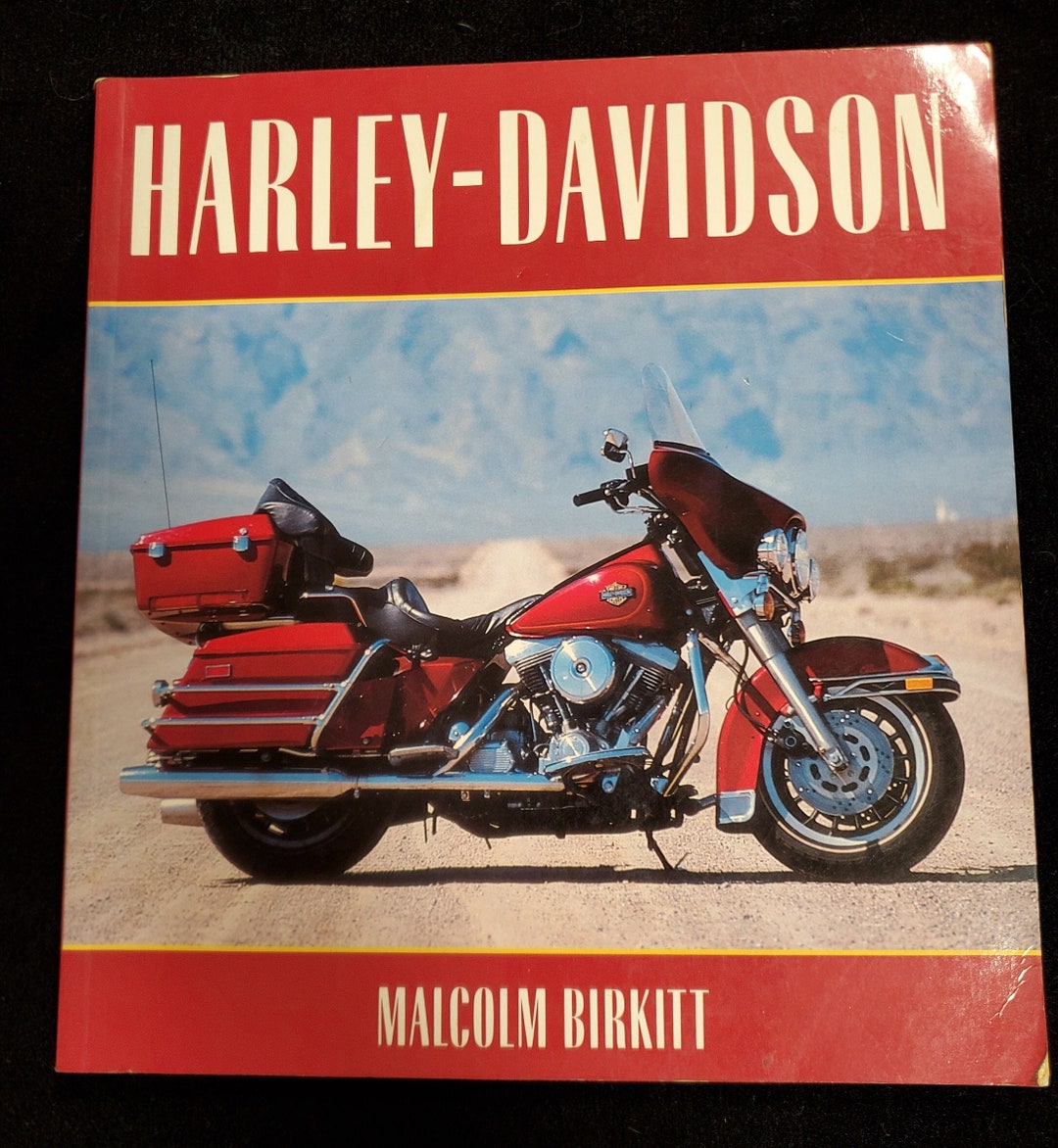 Harley-davidson by MALCOLM BIRKITT 1992 Paperback - Etsy