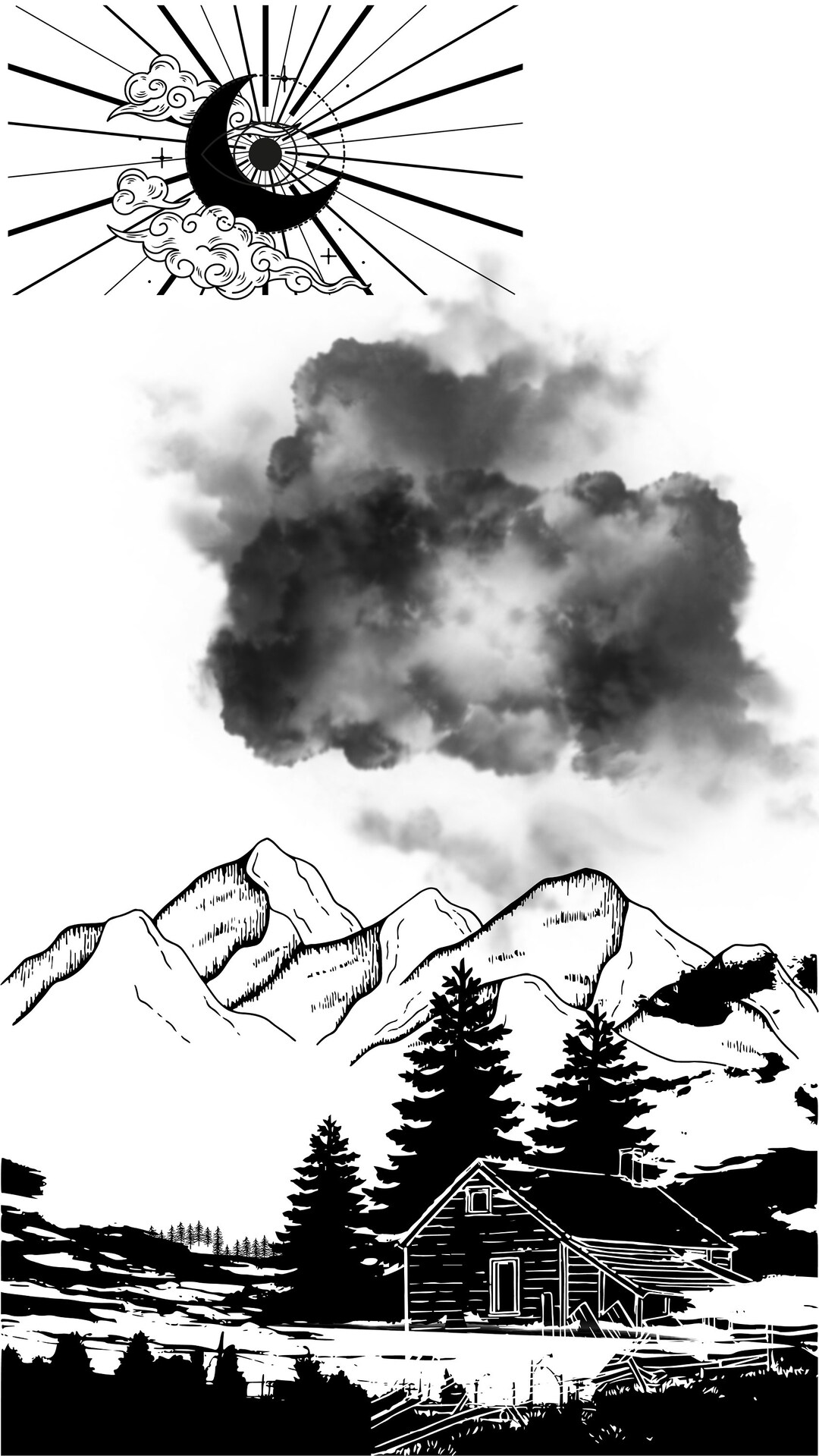 All Seeing Eye Live Digital Wallpaper - Etsy