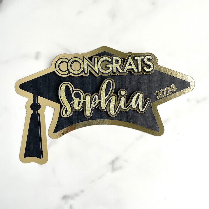 Graduation Cake Topper-graduation 2024 Cake Topper-graduation Party ...