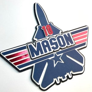 Fighter Jet Cake Topper-fighter Jet Party-fighter Jet Birthday-fighter ...