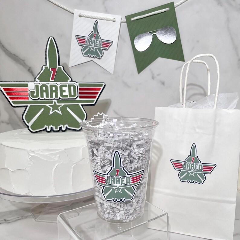 Fighter Jet Party Package-fighter Jet Theme-fighter Jet Decorations ...