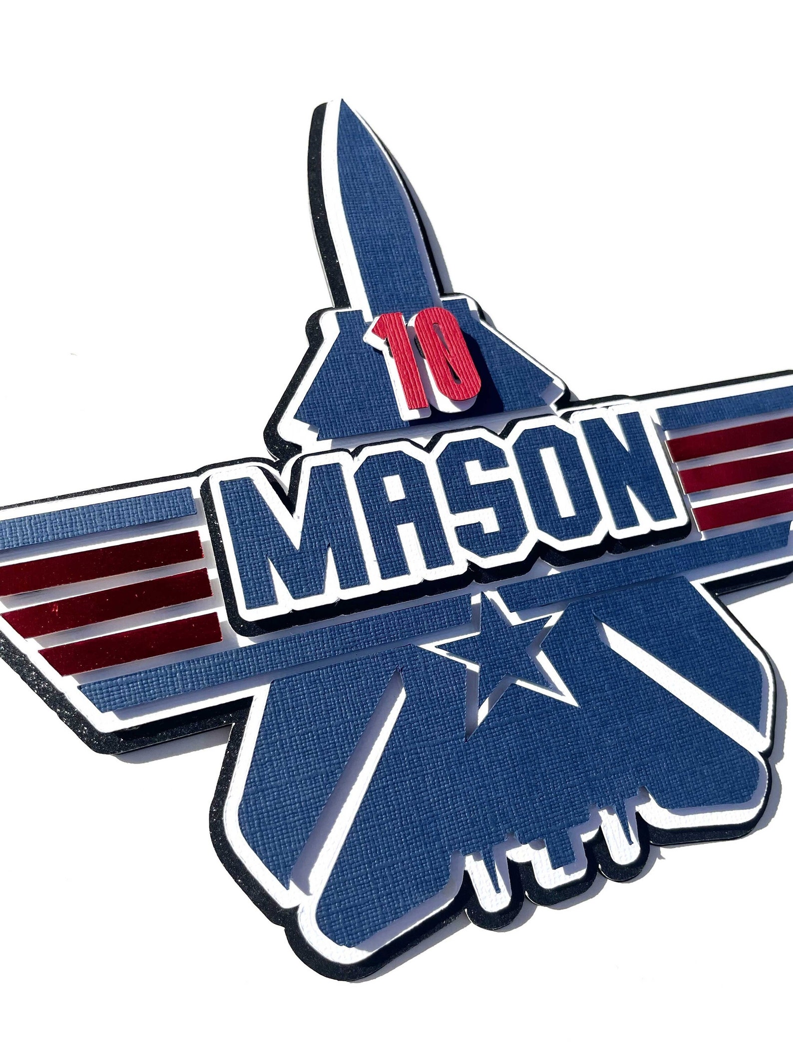 Fighter Jet Cake Topper-fighter Jet Party-fighter Jet Birthday-fighter ...