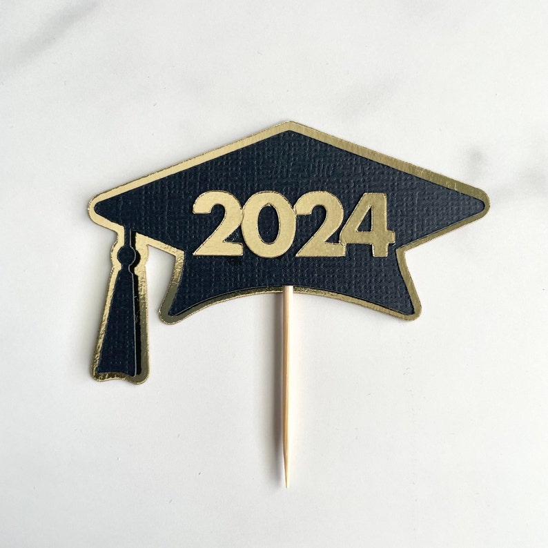 Graduation Cupcake Topper-graduation 2024 Cupcake Topper-class of 2024 ...