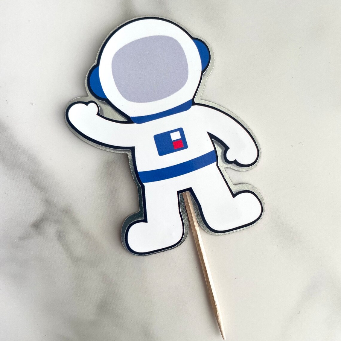 Astronaut Cupcake Topper-astronaut Topper-outer Space-outer - Etsy