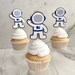 Astronaut Cupcake Topper-astronaut Topper-outer Space-outer - Etsy