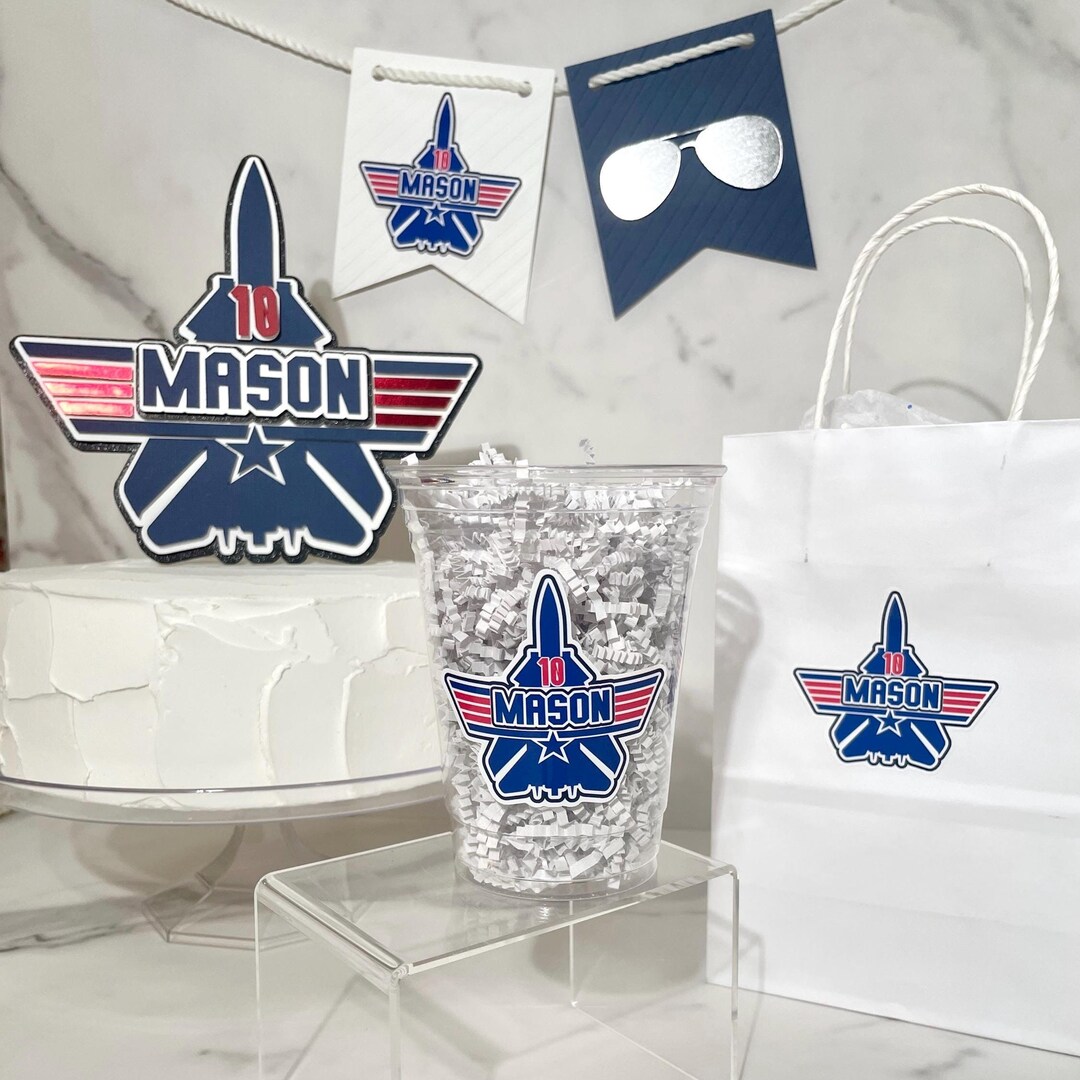 Fighter Jet Party Package-fighter Jet Theme-fighter Jet Decorations ...