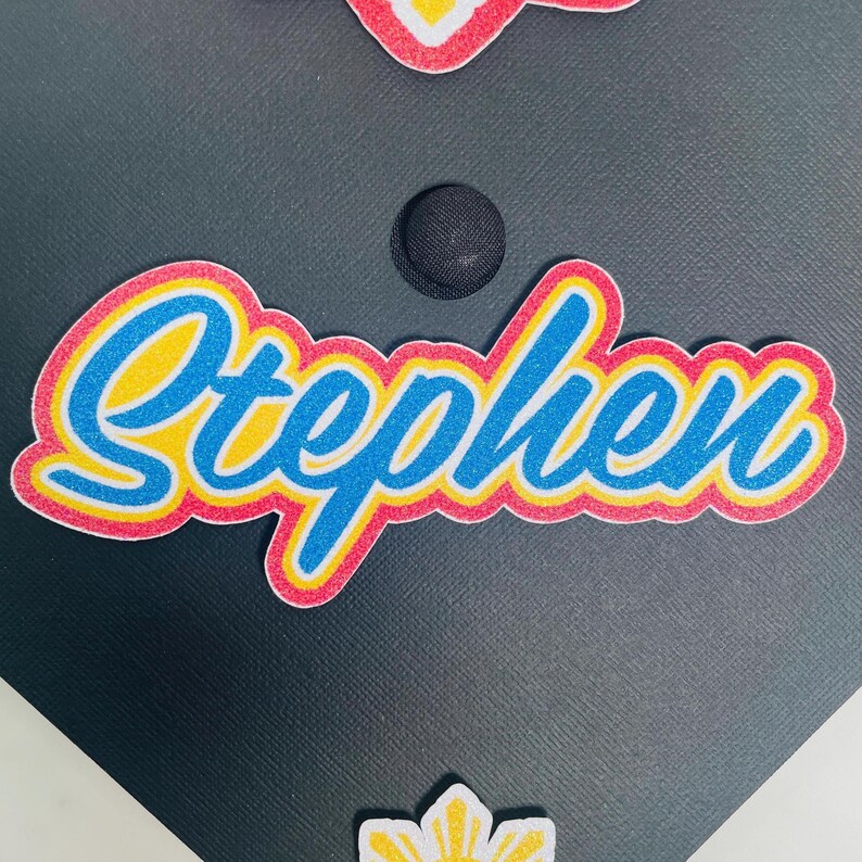 Personalized Filipino Graduation Cap Topper-custom Filipino Graduation ...
