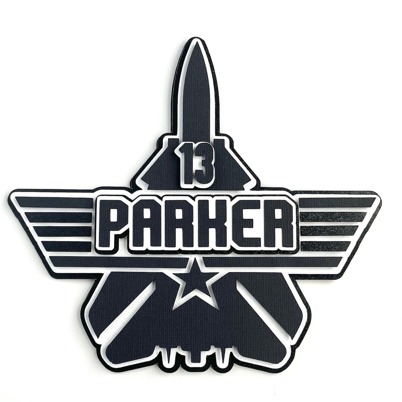 Fighter Jet Cake Topper-fighter Jet Party-fighter Jet Birthday-fighter ...