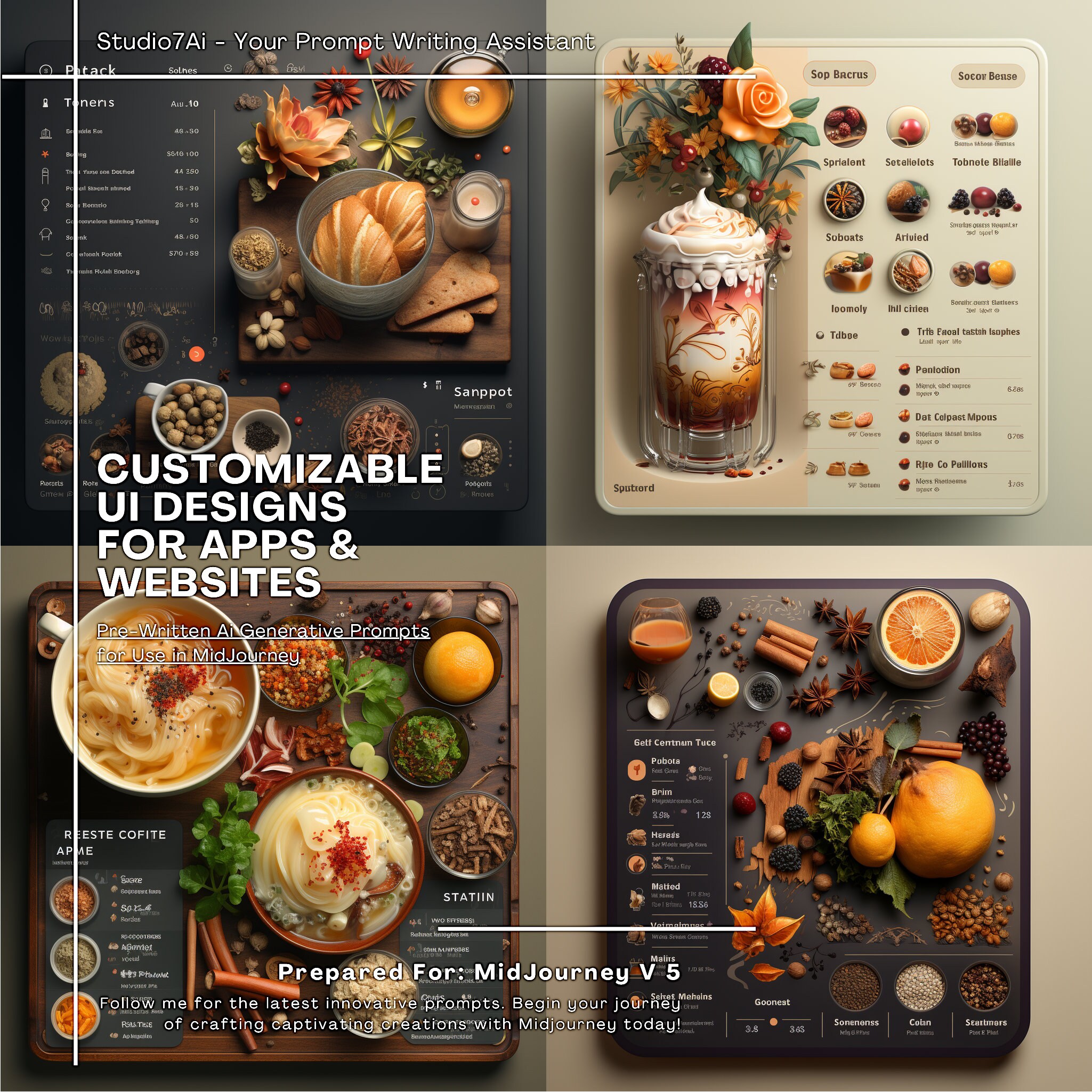CUSTOMIZABLE UI Designs for Apps & Websites - Etsy