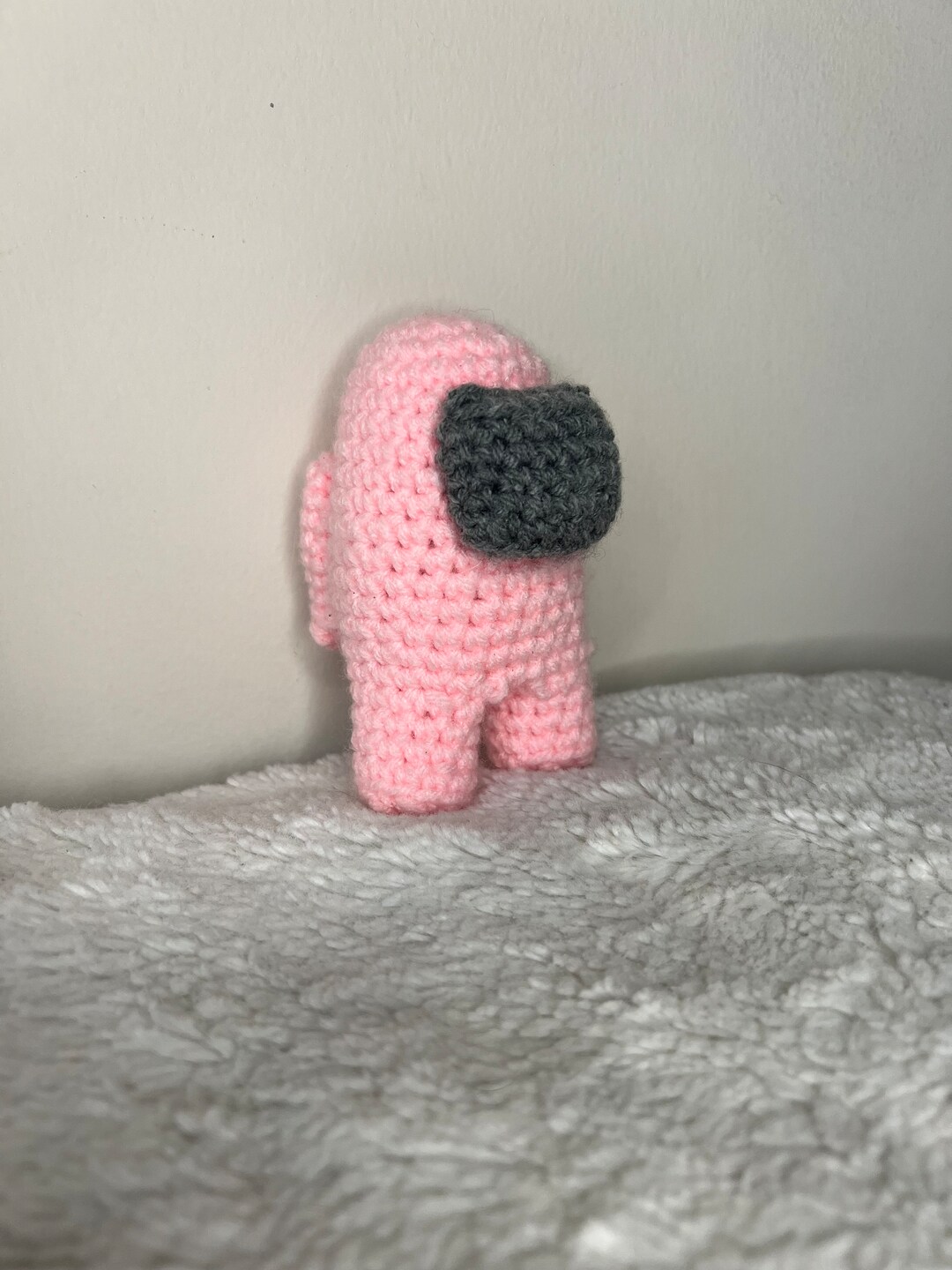 Crochet Rose Among Us Crew Mate Stuffed Figurine - 5 Inches - Etsy