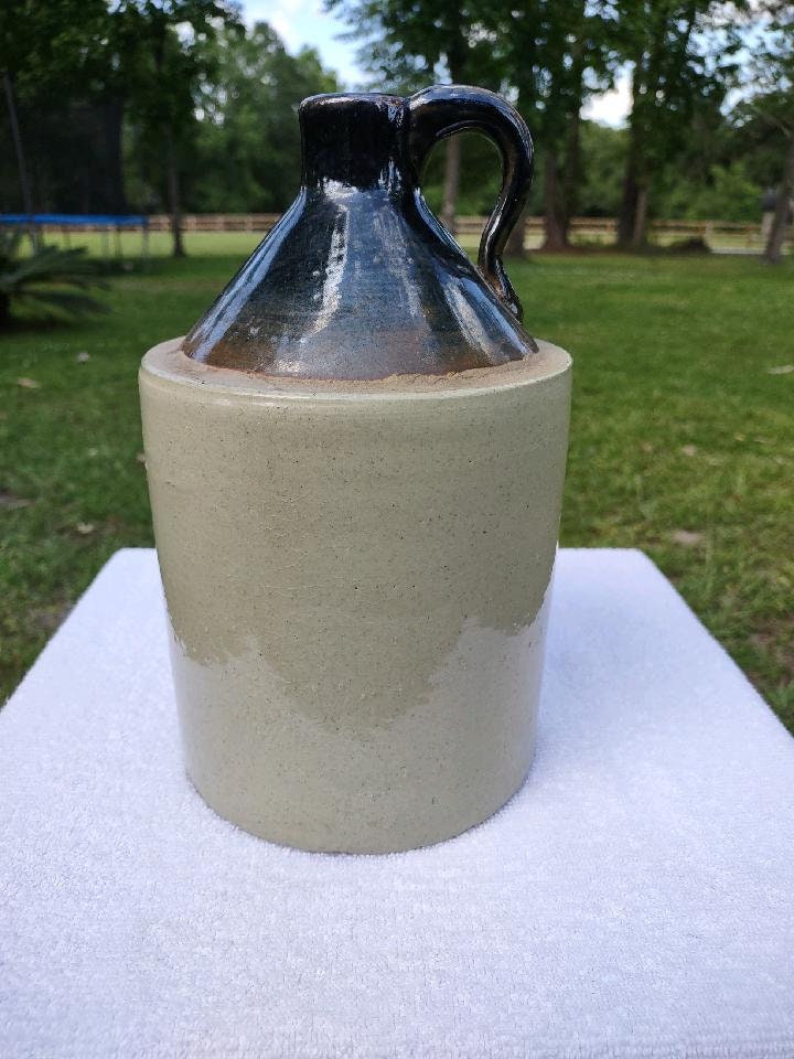 Modern Moonshine Stoneware Jug