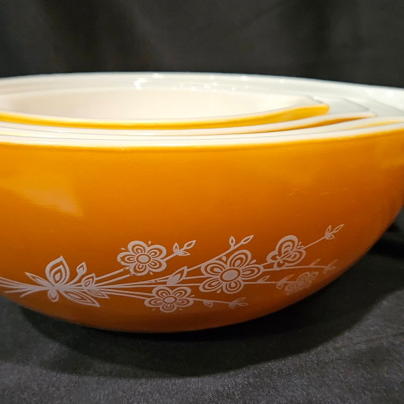 Pyrex Flowers - Etsy
