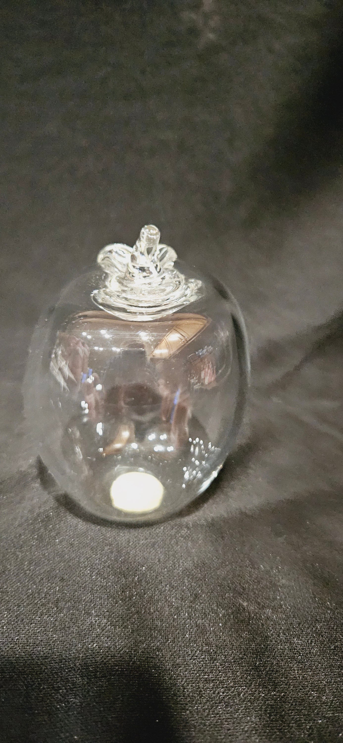 Princess House Apple Glass With Original Sticker - Etsy