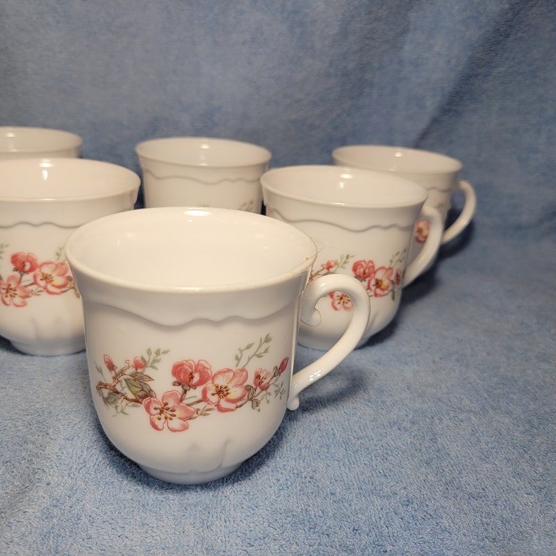 Arcopal Tea Cups - Etsy