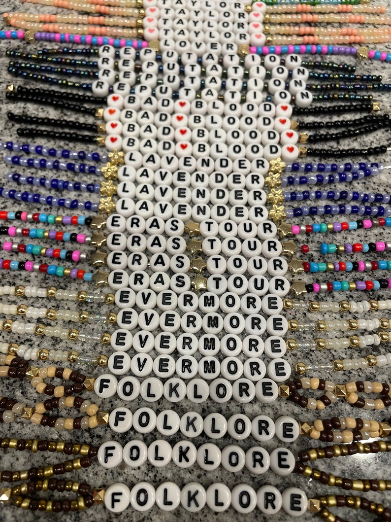 Taylor Swift Friendship Bracelets - Etsy