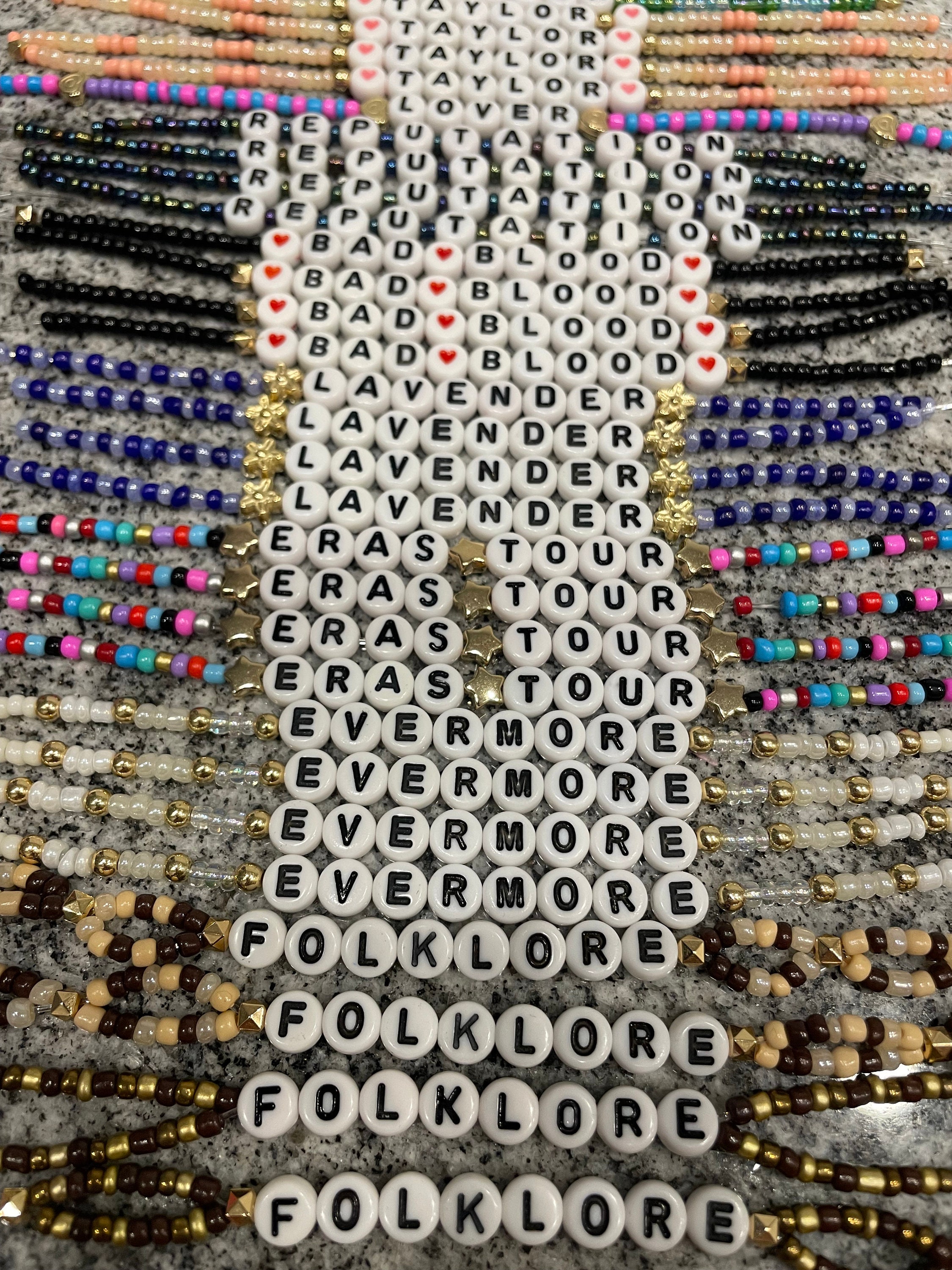 Taylor Swift Friendship Bracelets - Etsy