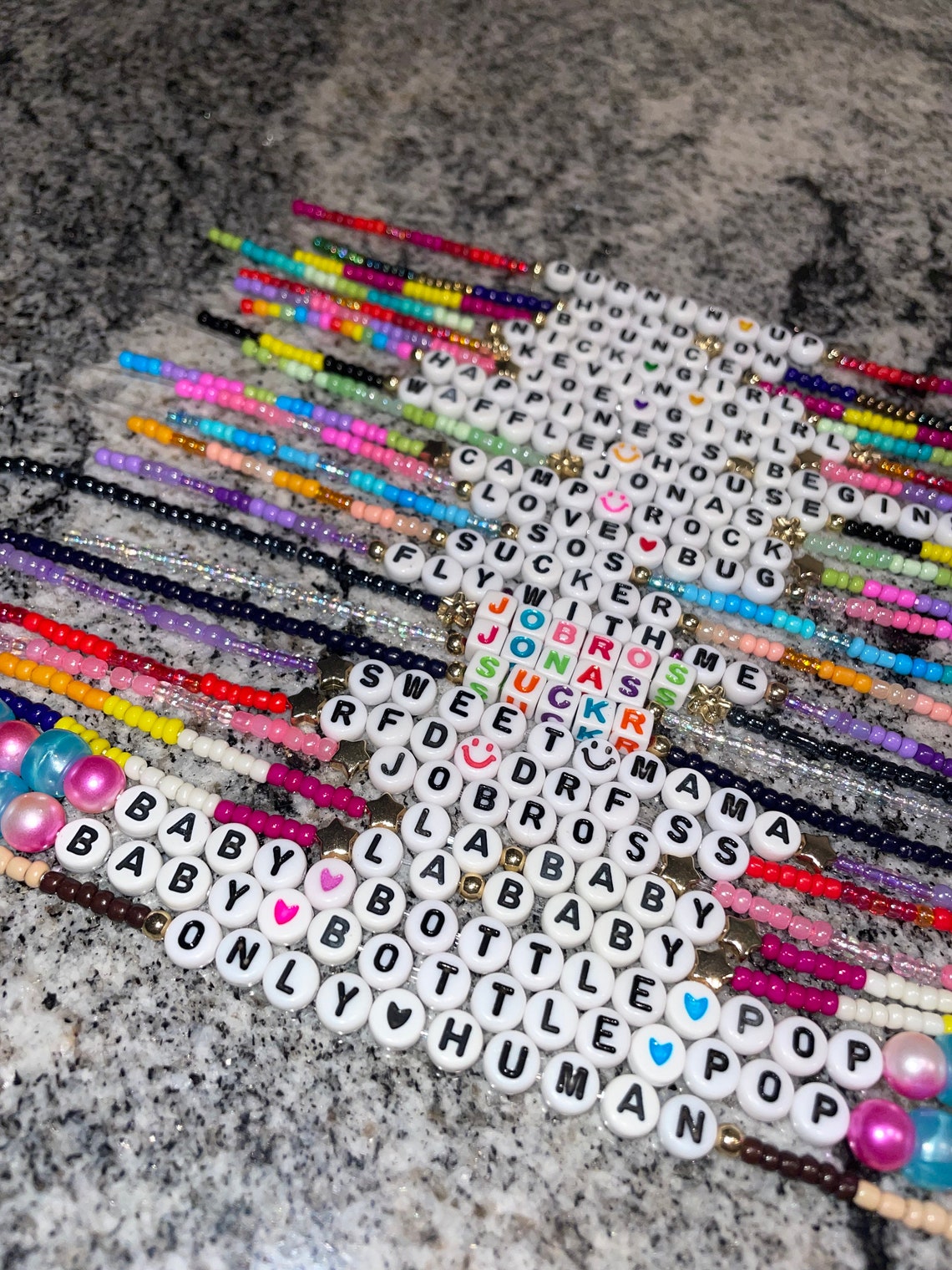 Jonas Brothers Friendship Bracelets - Etsy