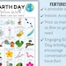 Earth Day Nature Walk Activity - Scavenger Hunt & Bingo Style Game ...