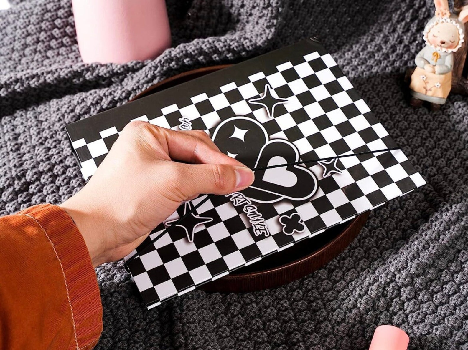Blackmoon A5 Binder Pictures Storage Book Card Holder Photo Album ...