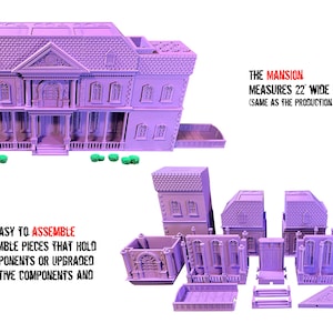Terrorscape - Mansion / Component Organizer - Board Game Accessories ...