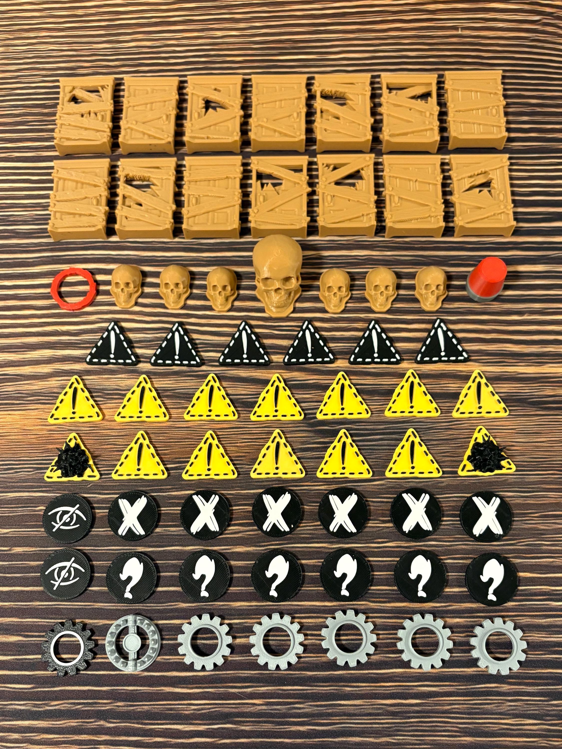 Terrorscape: Upgraded Base Game Components - Board Game Accessories ...