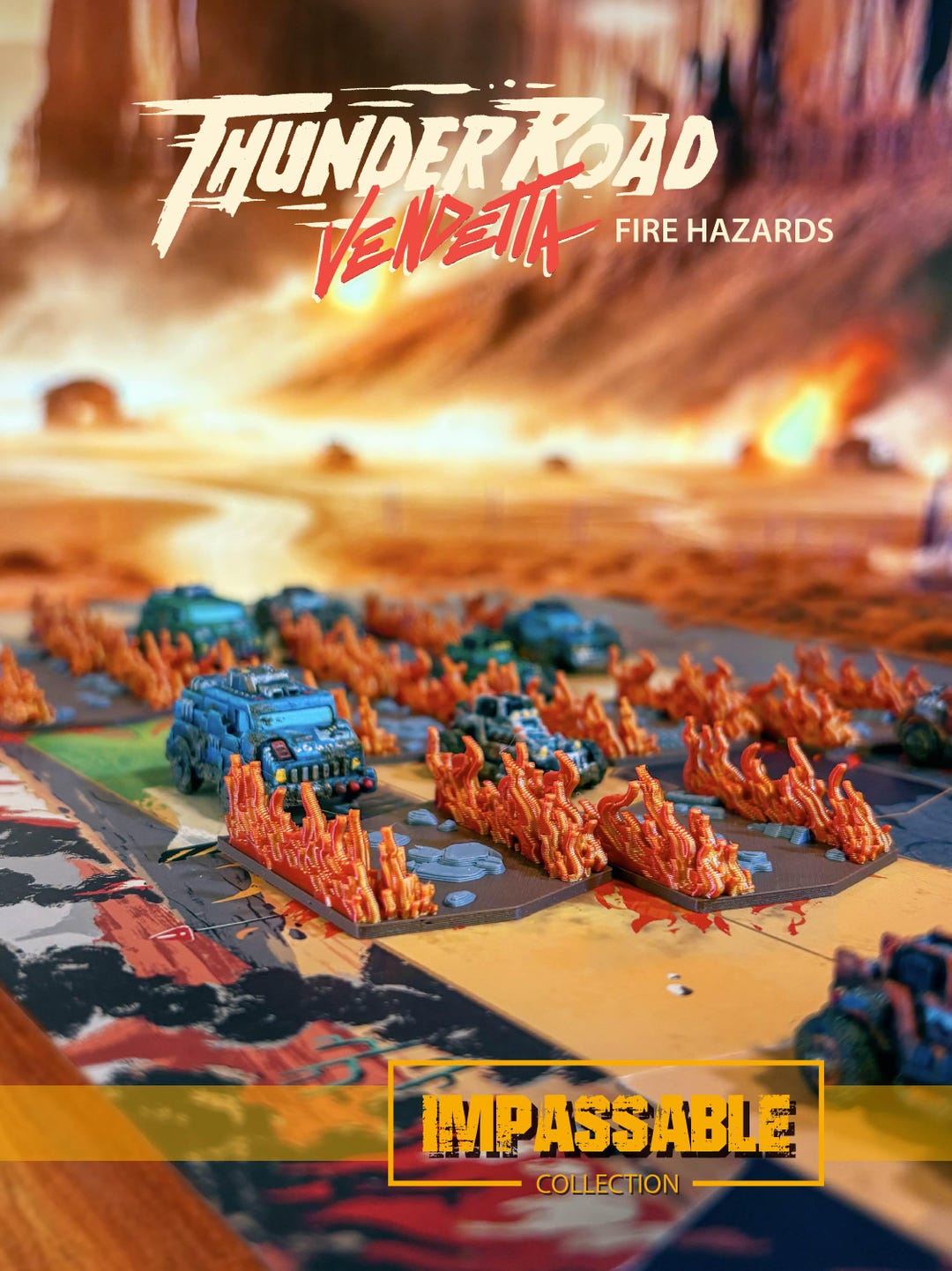 Thunder Road: Vendetta - Fire Hazard Tile Upgrades - Officially ...