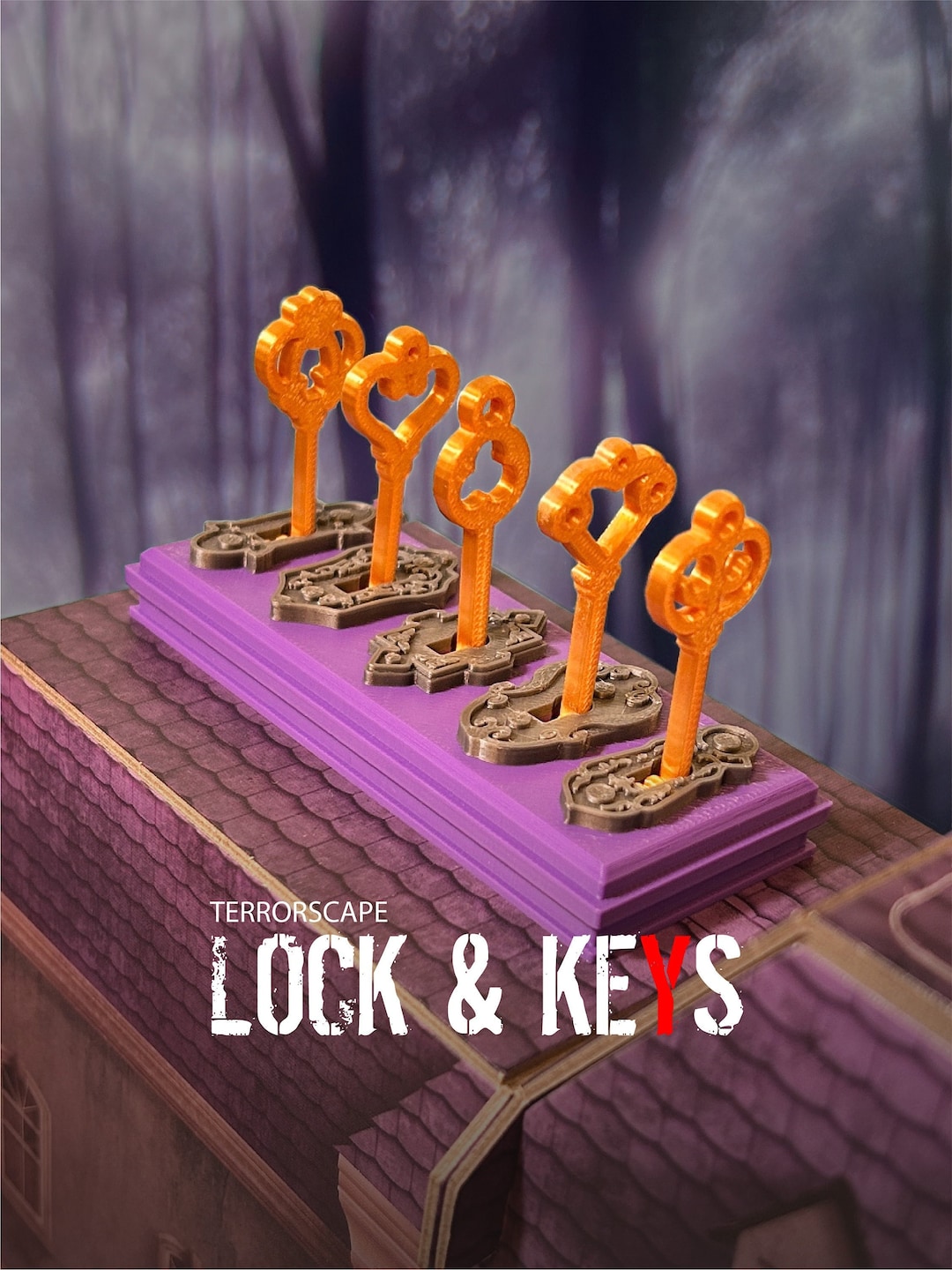 Terrorscape: Lock and Key Upgrade - Board Game Accessories - Board Game ...