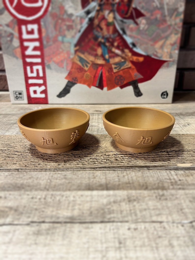 Rising Sun: Coin / Ronin Component Bowl Set Rising Sun Board - Etsy