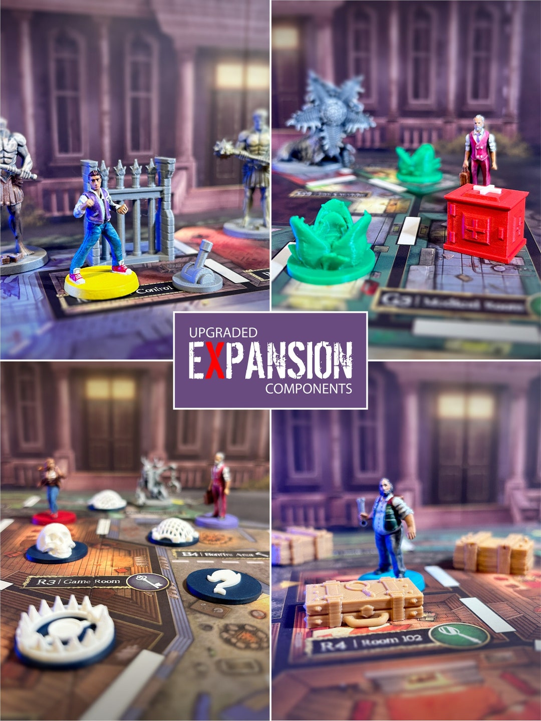 Terrorscape: Upgraded Expansion Components - Board Game Accessories - Board Game Upgrades - Etsy