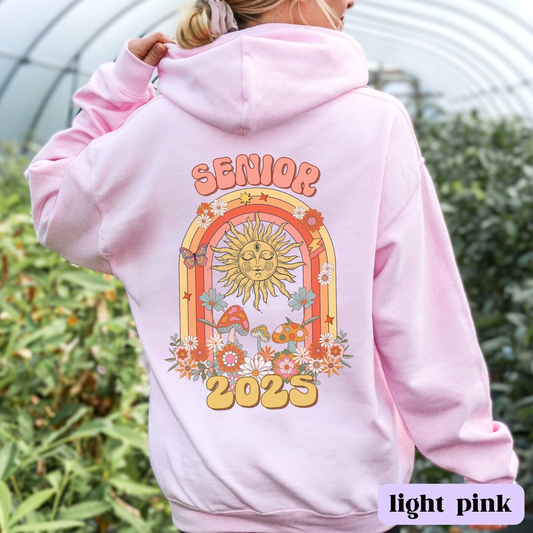 Retro Senior 2025 Sweater Class of 2025 Shirt Graduation Gift Back to ...