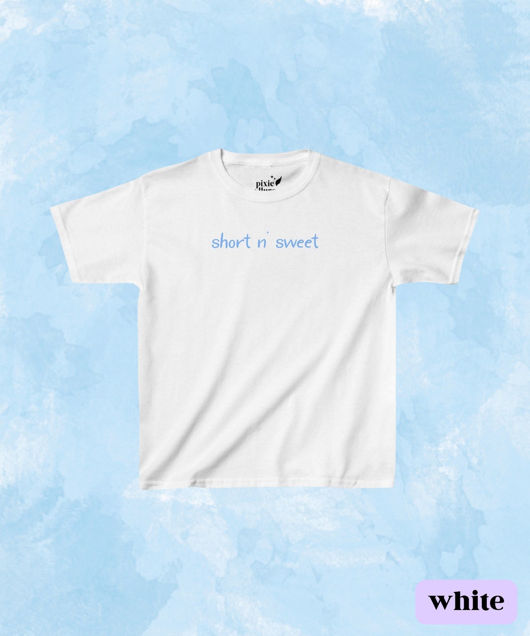 Short and Sweet Baby Tee, Short N' Sweet Crop Top, Sabrina Merch ...