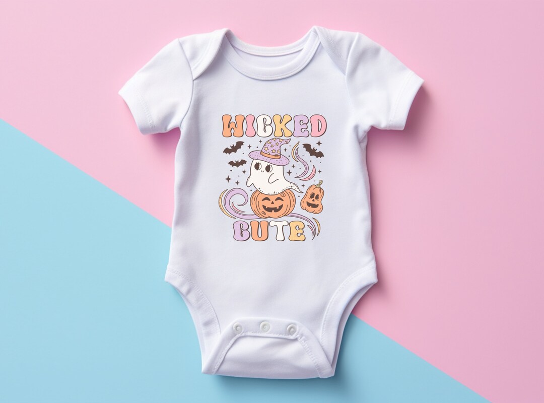 Wicked Cute Infant Onesie, Cute Halloween Infant Tee, Spooky Season ...
