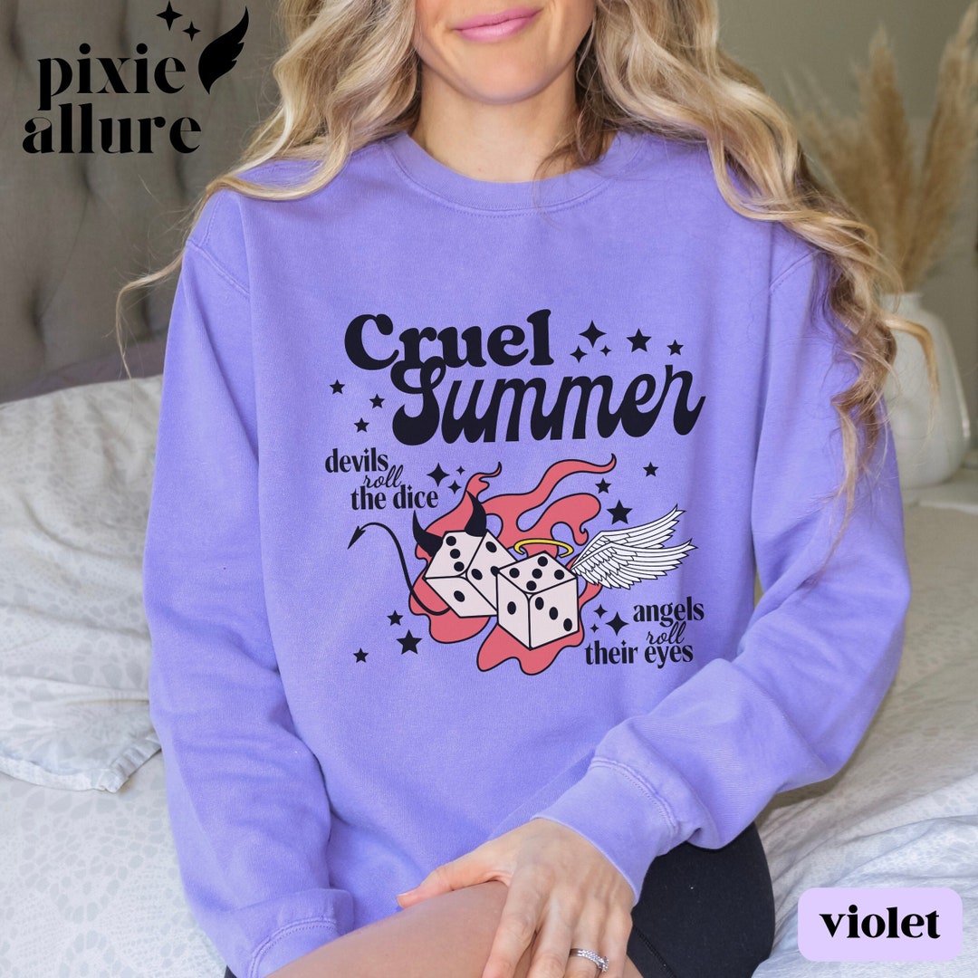 Comfort Colors Cruel Summer Sweater, Taylor Swiftie Merch, Eras Tour ...
