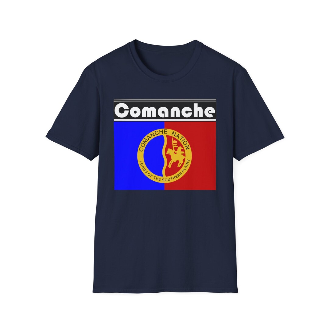 Comanche Flag T-shirt Gift - Comfortable Unisex - Etsy