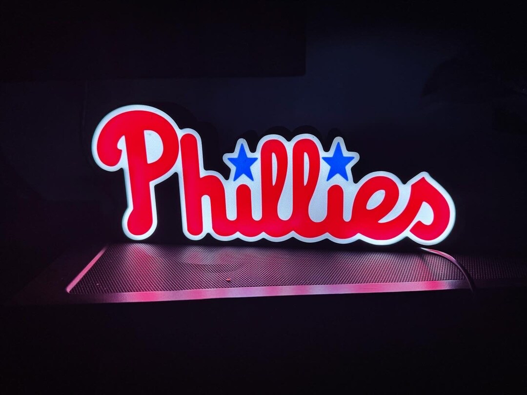 Phillies Letters LED Light Box - Etsy