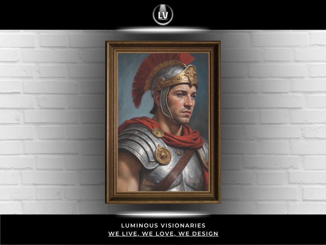 Portrait of a Roman Centurion Ancient Rome, Military Leader, Roman ...