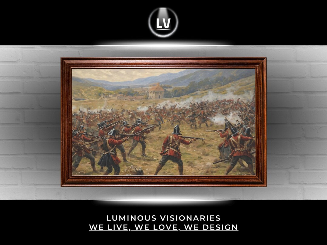 Battle on the Field Military Art, Historical Warfare, Battlefield Scene ...