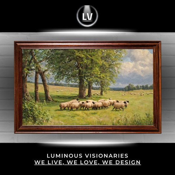 Pastoral Scene - Etsy