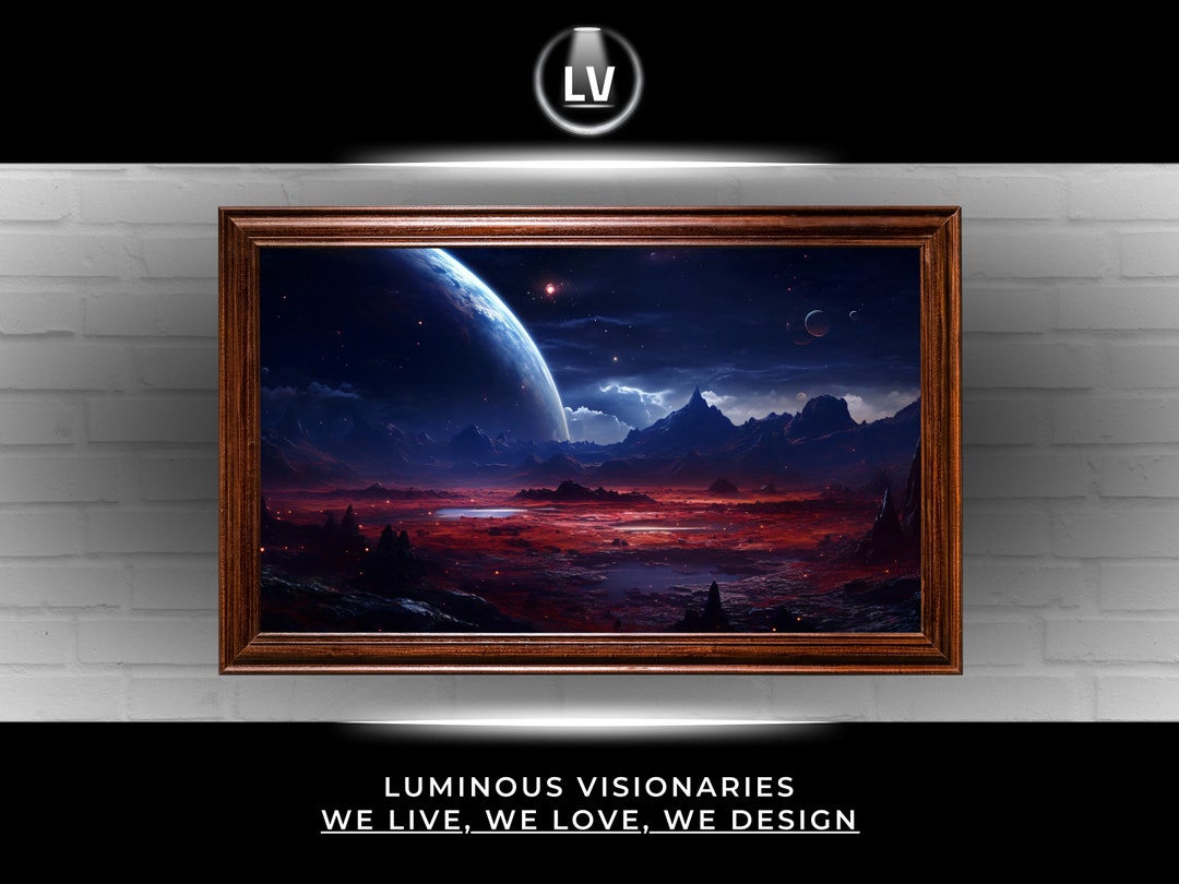 Starfield: Explorations, Starfield Game Like Landscape Wall Art ...